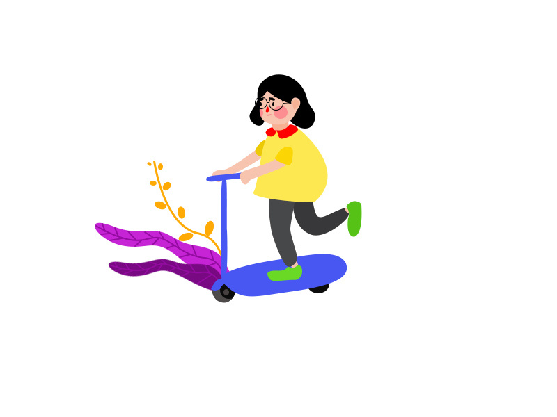 this is me （playing） by 庆喜儿sarah on Dribbble