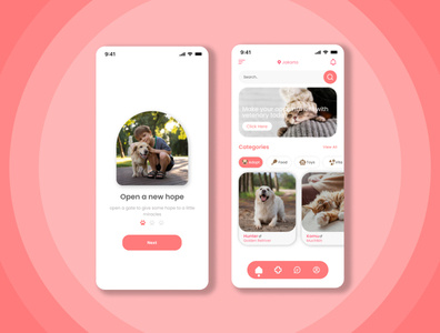 Pet Adoption UI Design by Henry Riady on Dribbble