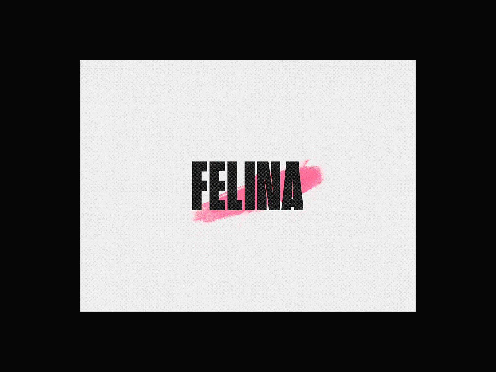 Brand identity // Felina Drink // 01 by Julio M. Pérez on Dribbble