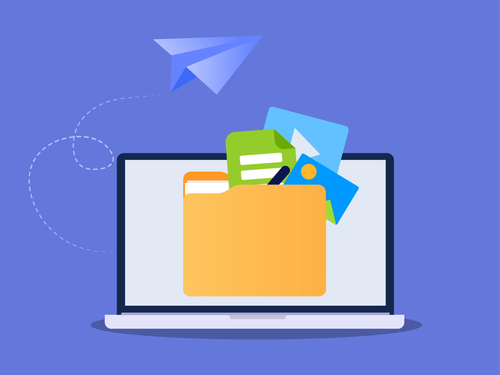 Sending Files by Merve Ağaoğlu on Dribbble