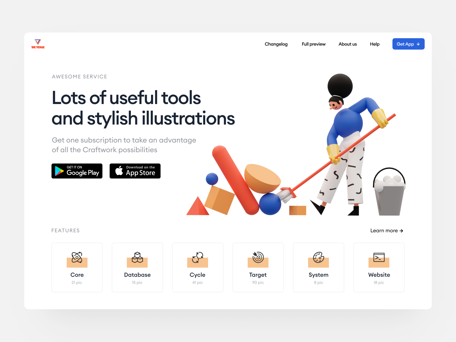 Modern landing page by Jewel Rana on Dribbble