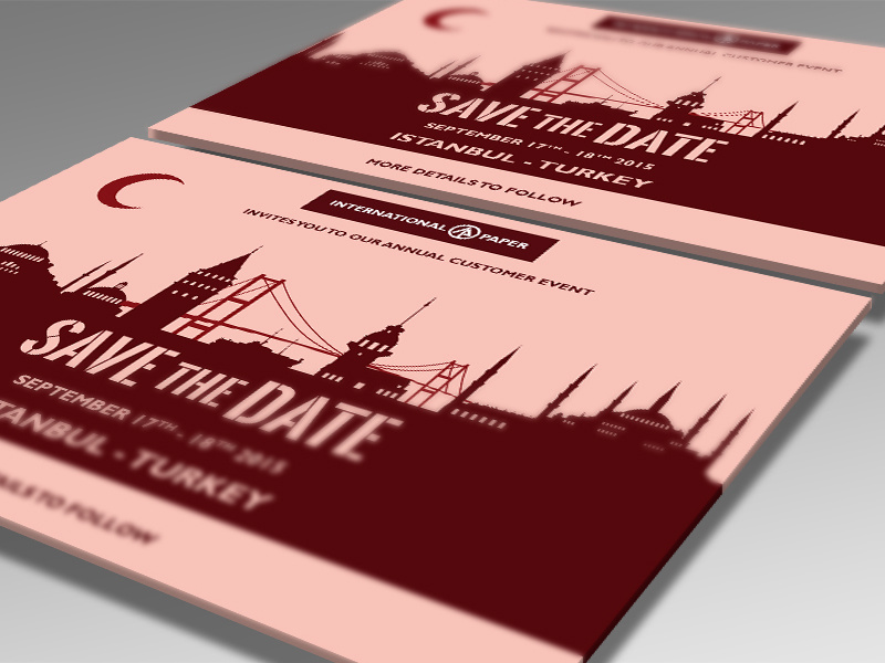 International Paper - Flyer A4 by Patrick on Dribbble