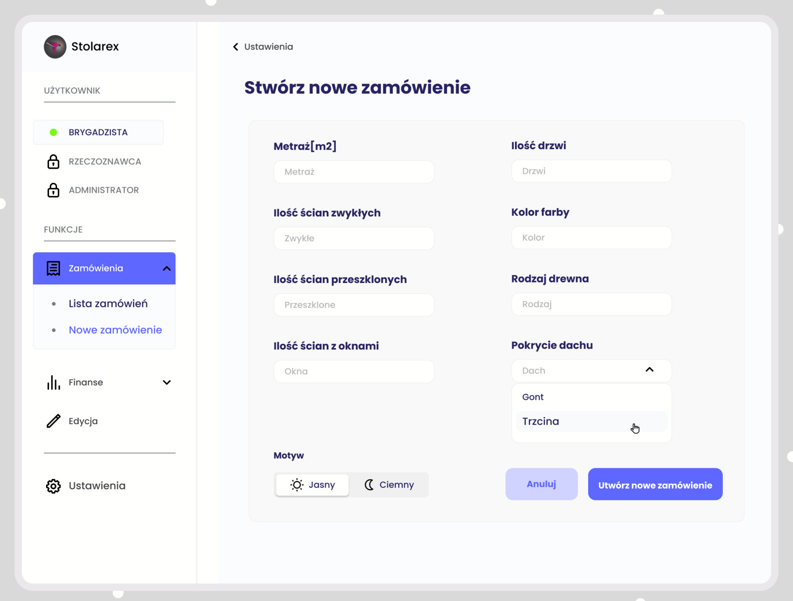 Modern system for carpentry shop by Szymon Szwed on Dribbble