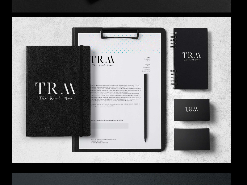 The real man - Logo & Identity Concept by Ali Ckreative on Dribbble