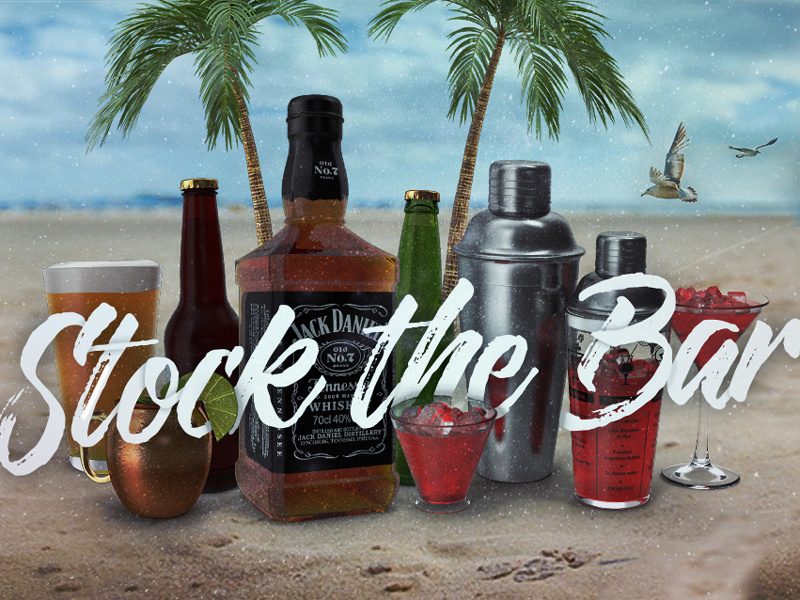 Stock the Bar by Alexandra Tobia on Dribbble