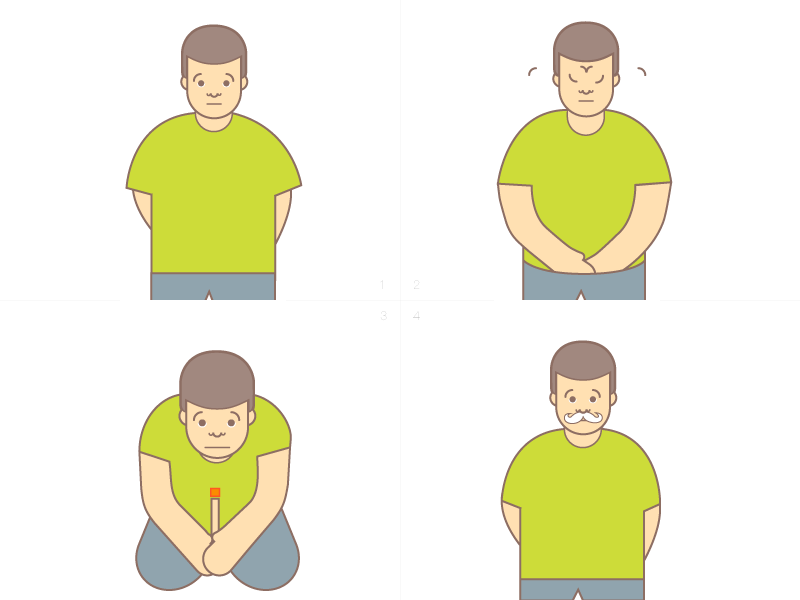 Yonkoma by towhom on Dribbble