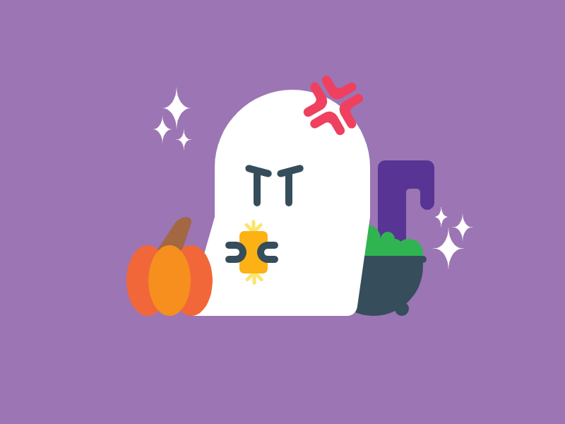 Ghost Mad About Candy by Kento Neko on Dribbble