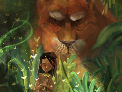 The Jungle Book. Children's iilustration. by Kseniya Urban on Dribbble