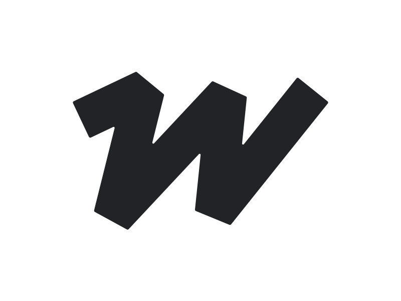 Scribble W by Kevin Post on Dribbble