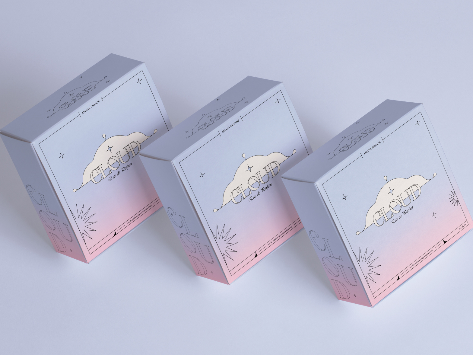 Ariana Grande Cloud Perfume Redesign by rae kinchen on Dribbble