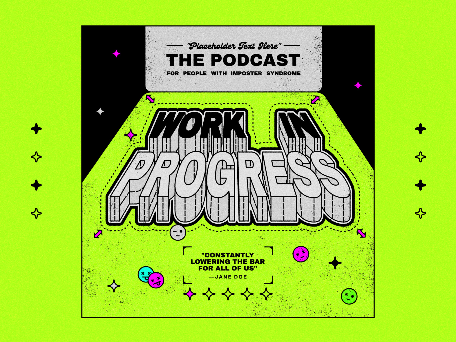 Work In Progress | Design podcast concept by rae kinchen on Dribbble