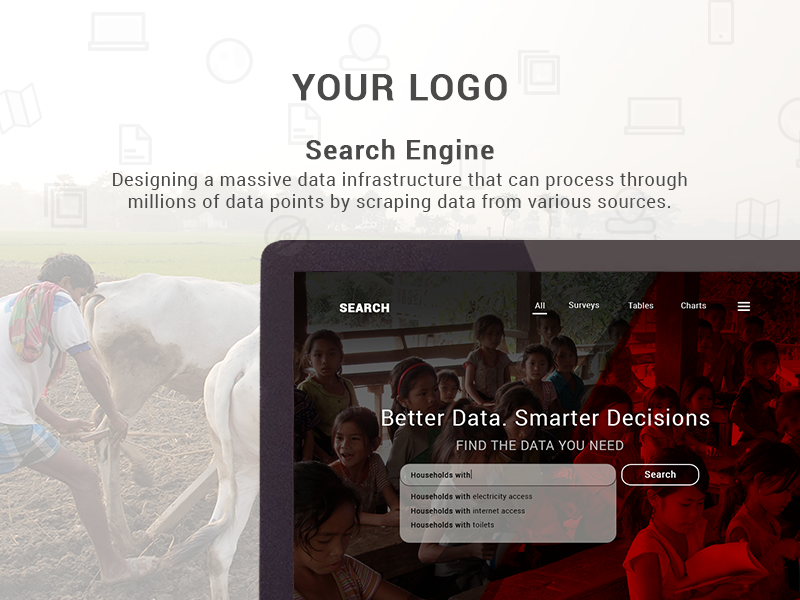 Search Engine by Pranjal Deep on Dribbble