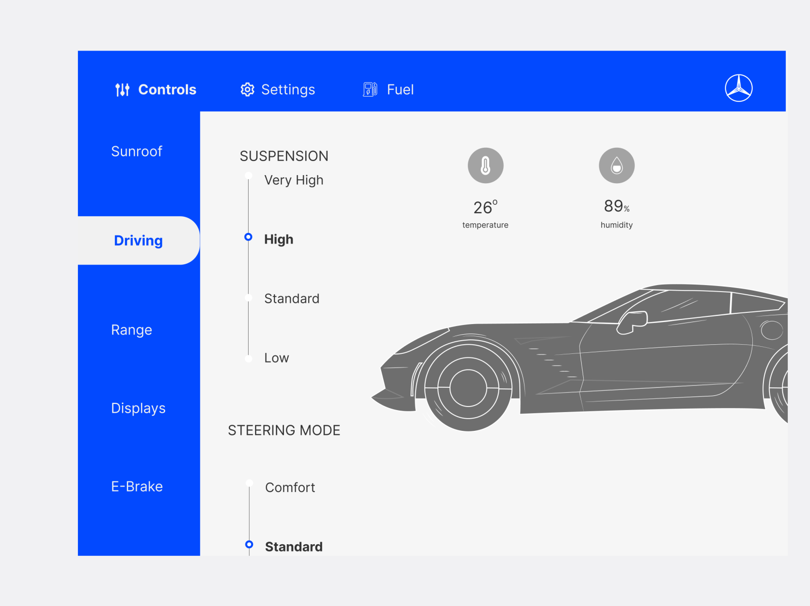 #034 UI Daily Challenge Car Interface by Amarachi Roseline on Dribbble