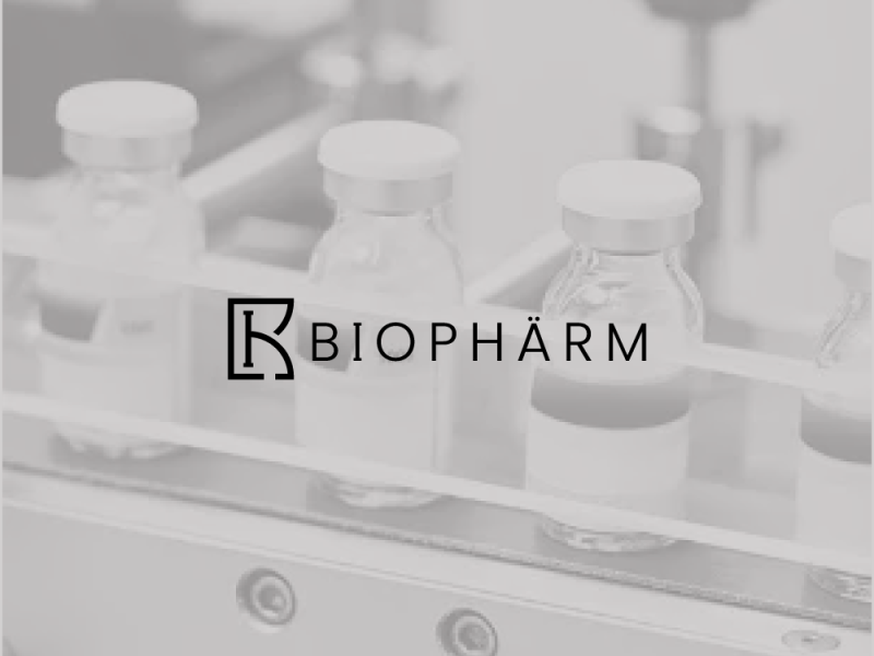 Biopharm Logo Design by Ahmad Jabbar on Dribbble