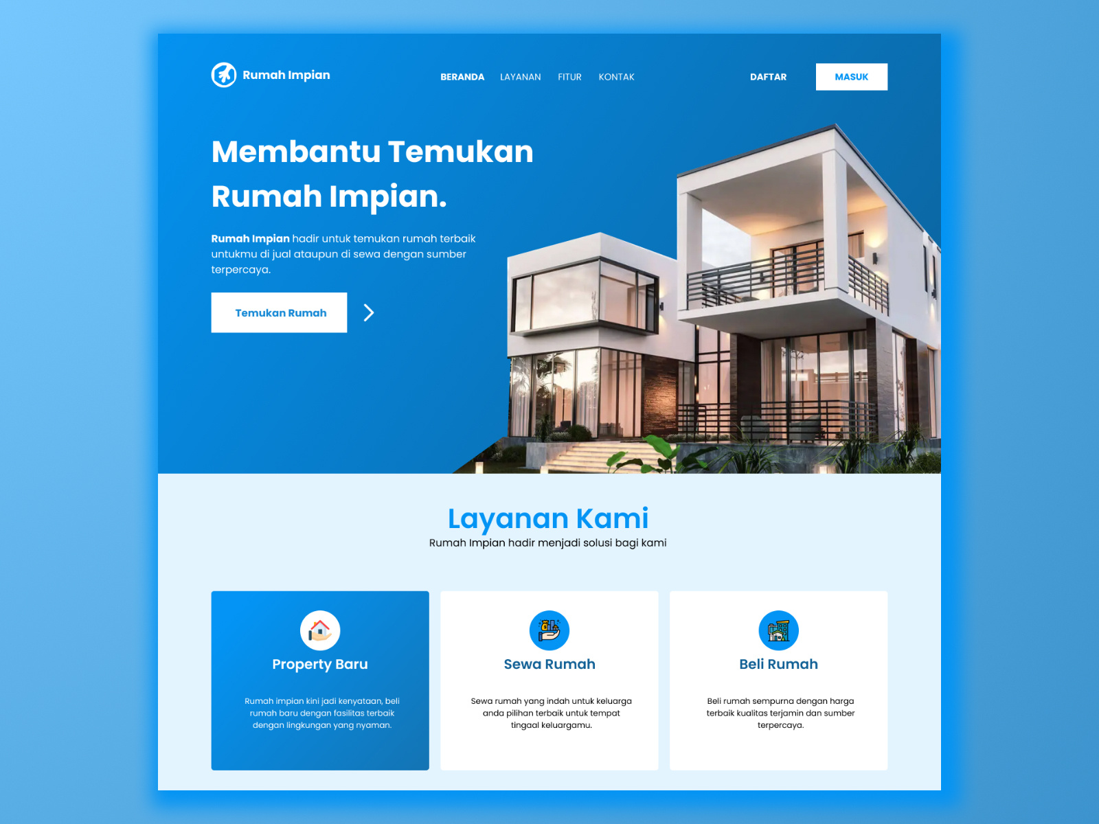 Web application - Property by Rafiuddin on Dribbble