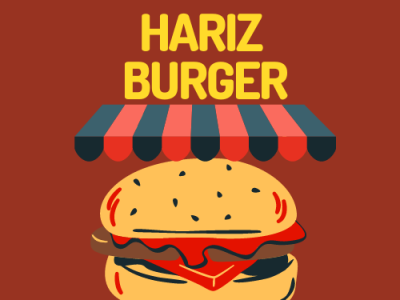 Hariz Burger by Mohamad Nazir Bin Md Nazri on Dribbble