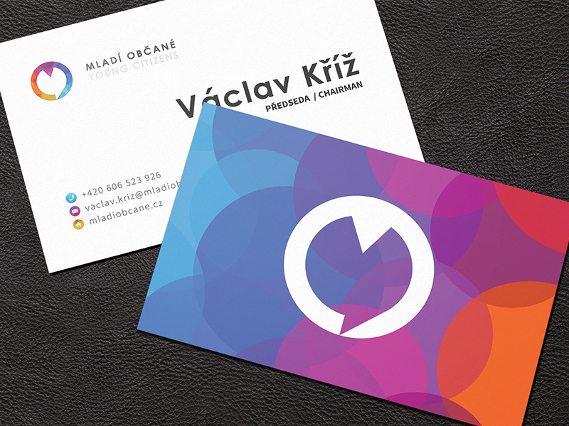 Young Citizens logo and usage by Nguyen Roman on Dribbble