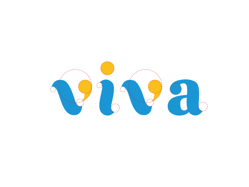 Viva English logo detail by JOMO on Dribbble