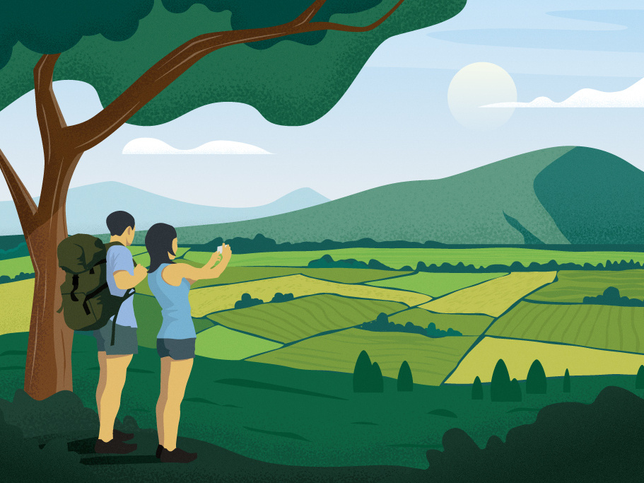 Countryside by JOMO on Dribbble