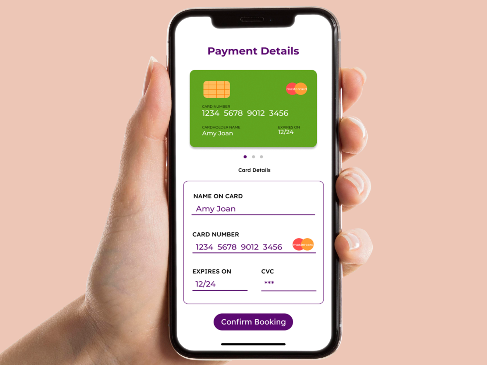 Credit Card Checkout (Daily UI) by Amulya Jonnala on Dribbble