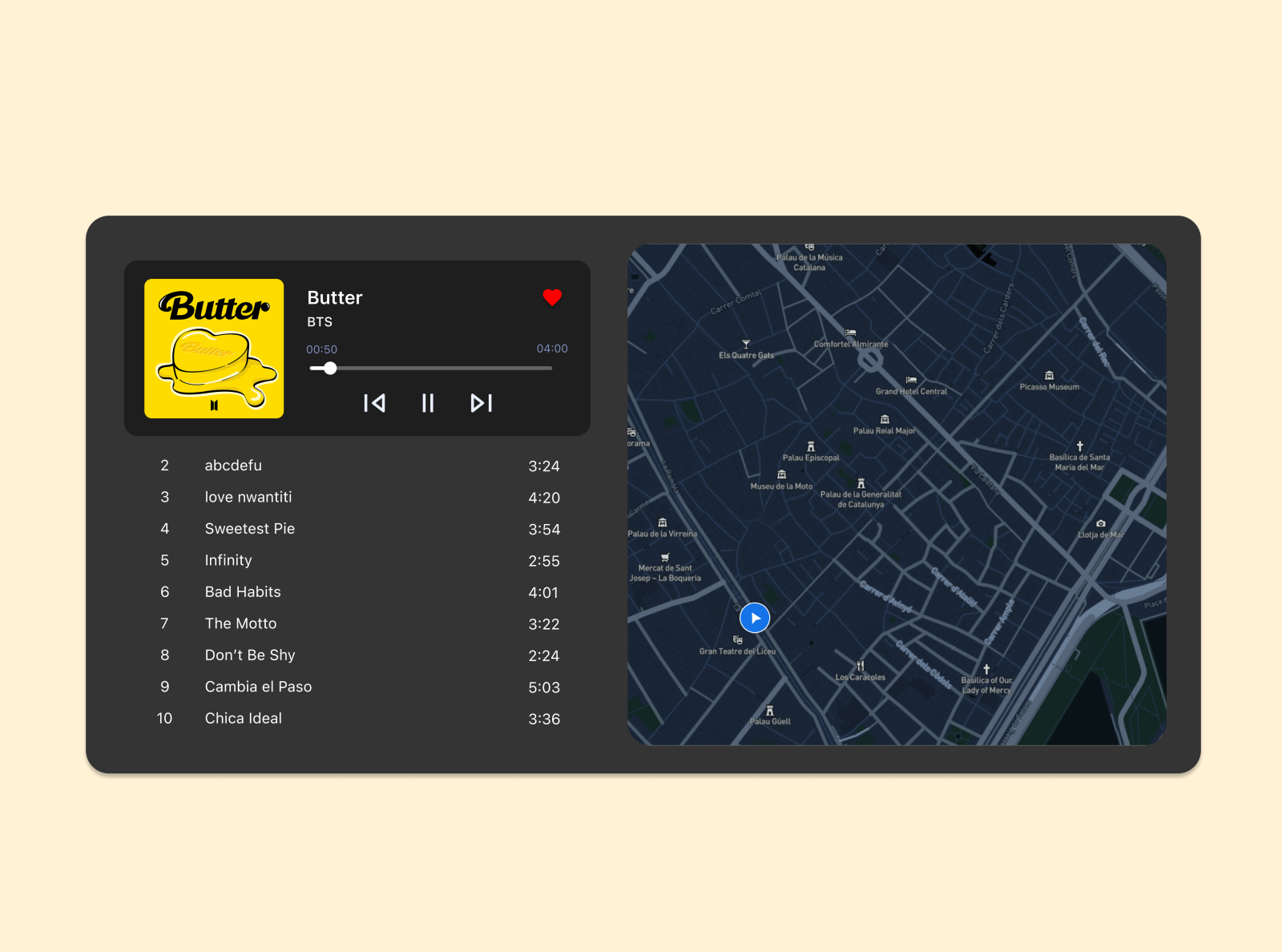 Car Interface (Daily UI) by Amulya Jonnala on Dribbble