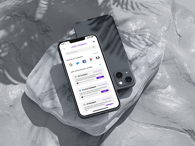 Job Listing (Daily UI) by Amulya Jonnala on Dribbble