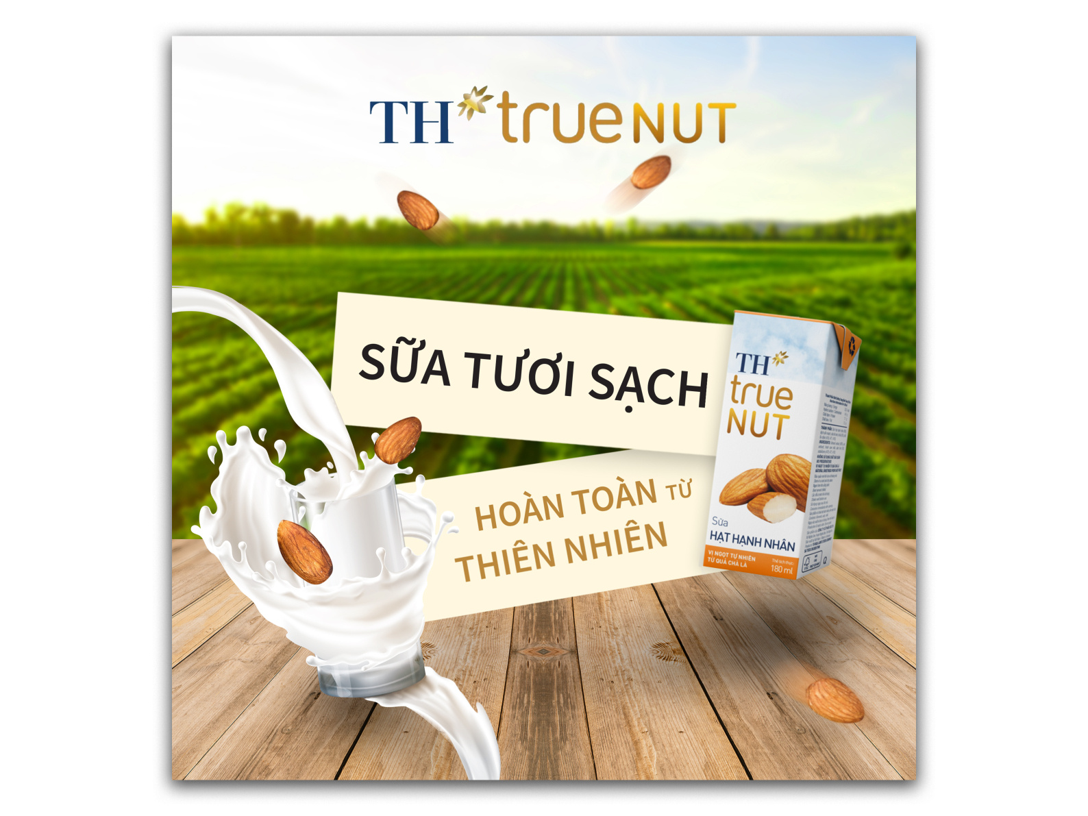 TH TRUE MILK | Social media post by Trâm Bùi on Dribbble