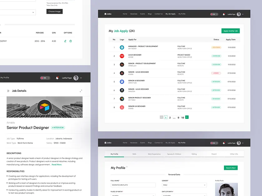 My Profile designs, themes, templates and downloadable graphic elements ...