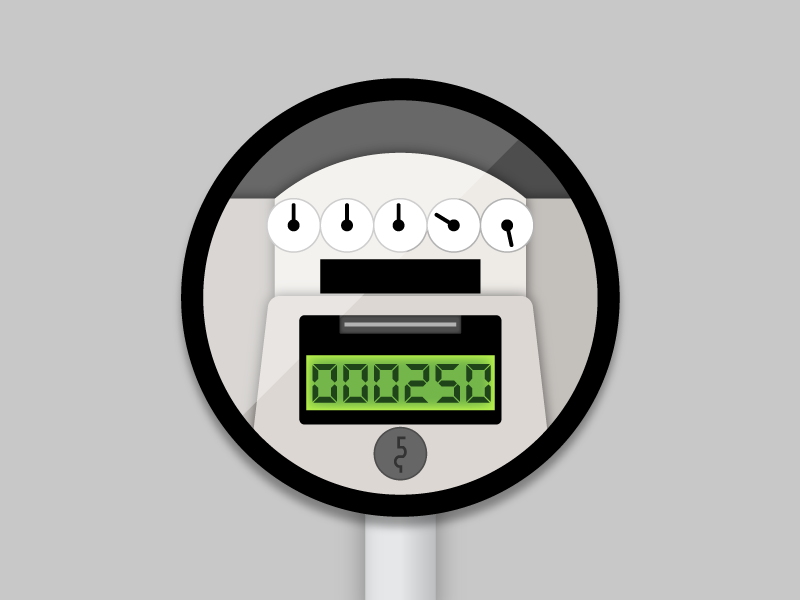 Electricity Meter by Simon Andrys on Dribbble
