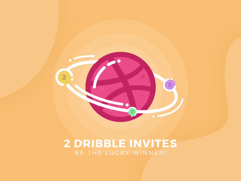 2x Dribbble Invite by jenrielzany on Dribbble