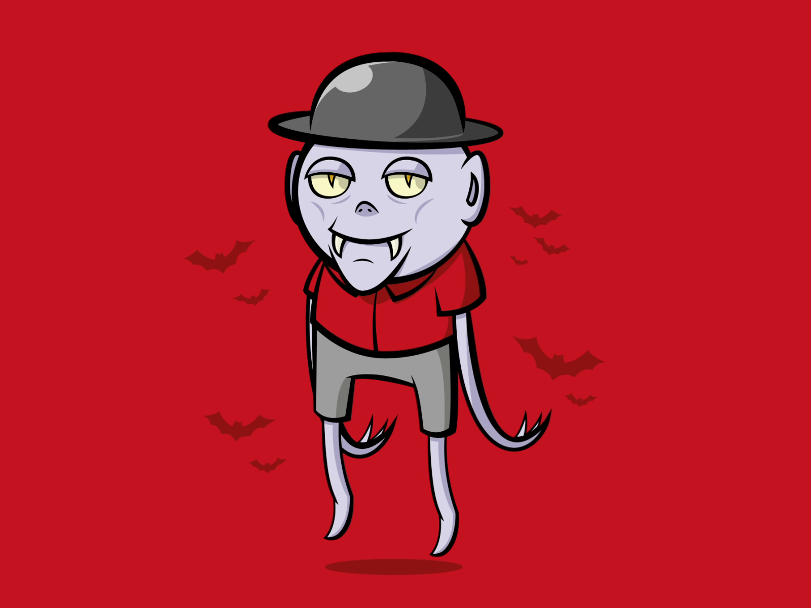 Vampire Bro by Filipe Santiago on Dribbble