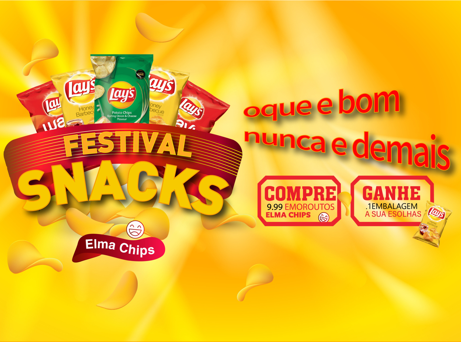 Lays Poster festival theme. by Mehedi Hasan on Dribbble