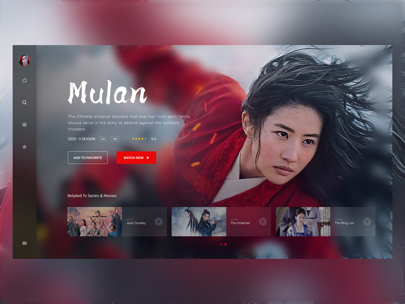 Film and Television Web design/影视网页设计 by Dan on Dribbble