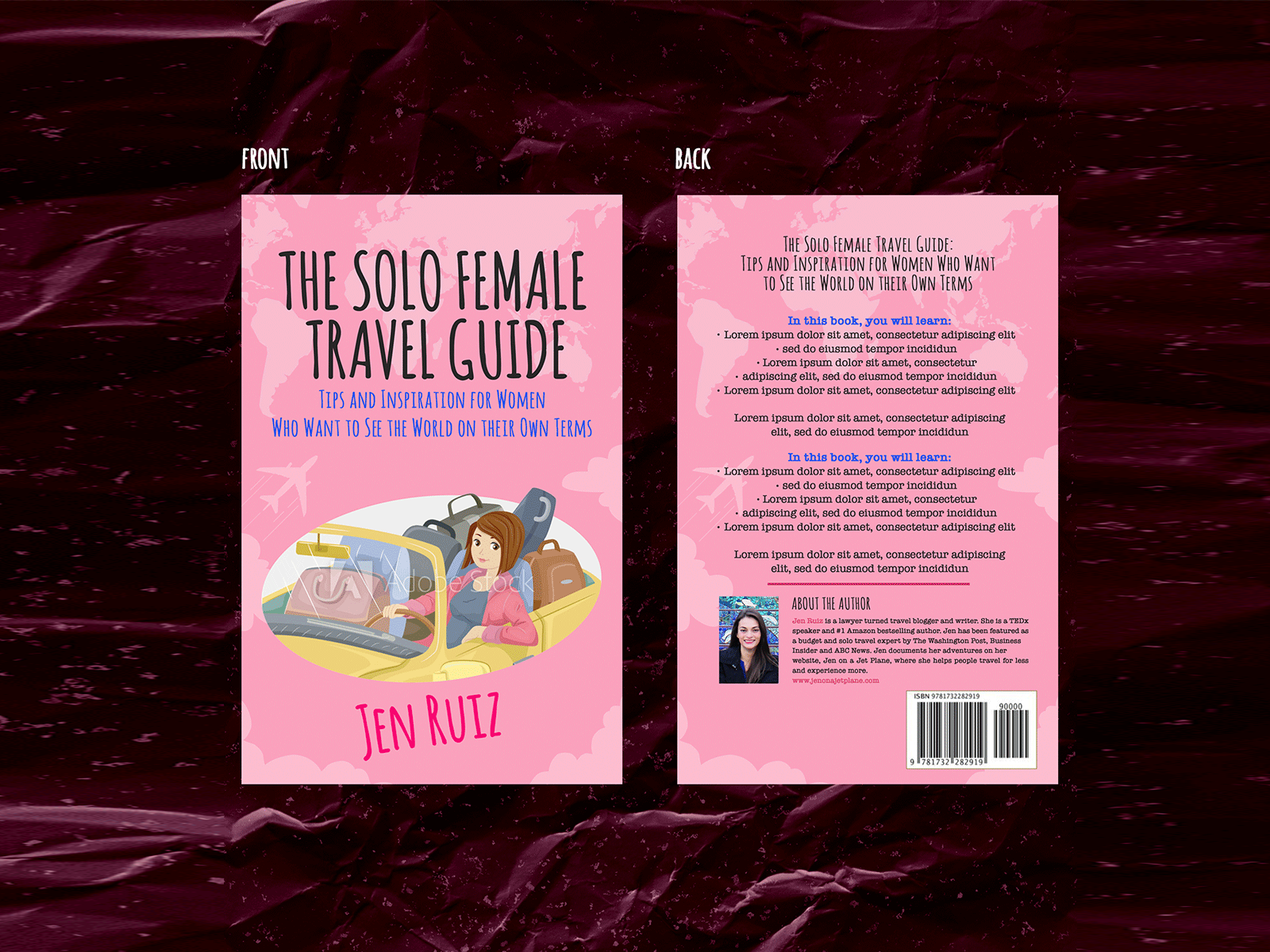 The Solo Female Travel Guide by Ares Anajao on Dribbble