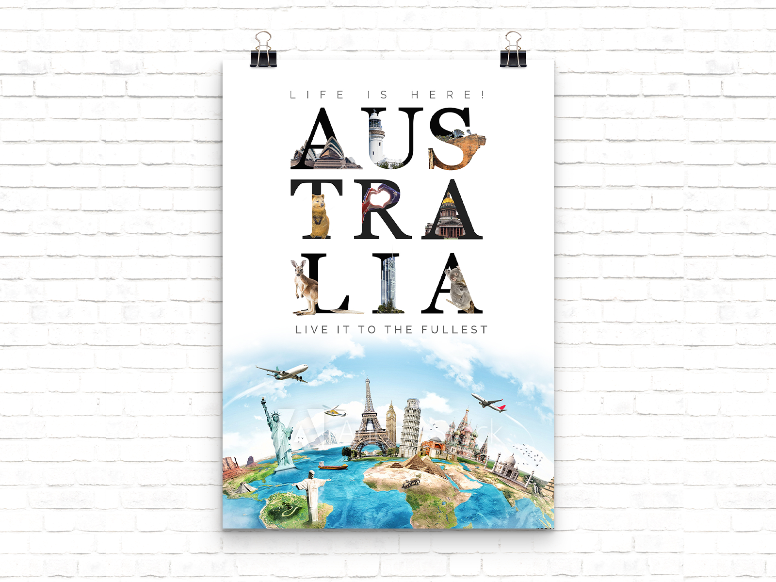 Australia Poster Design by Ares Anajao on Dribbble