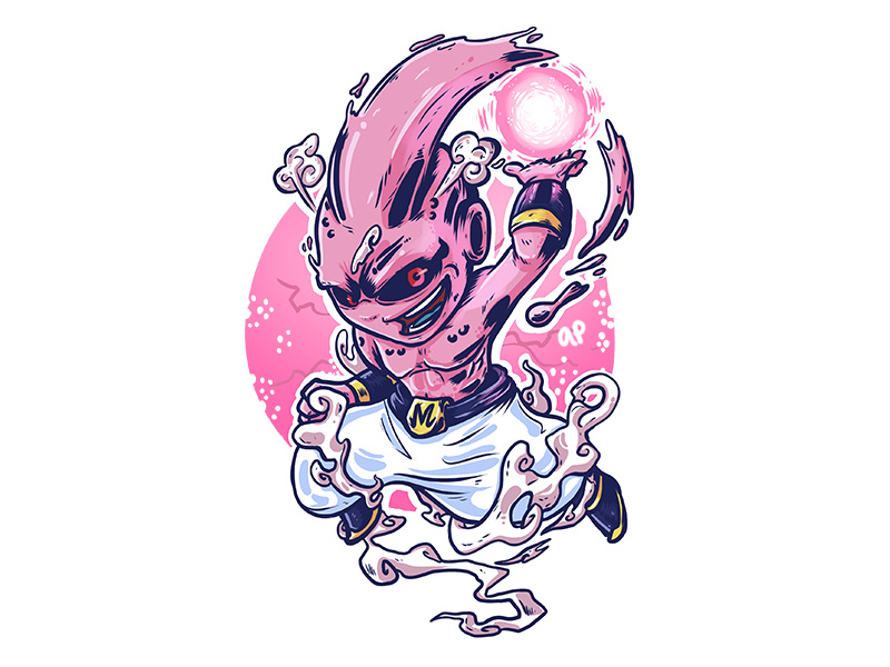 Kid Buu by Aditya Pranata on Dribbble