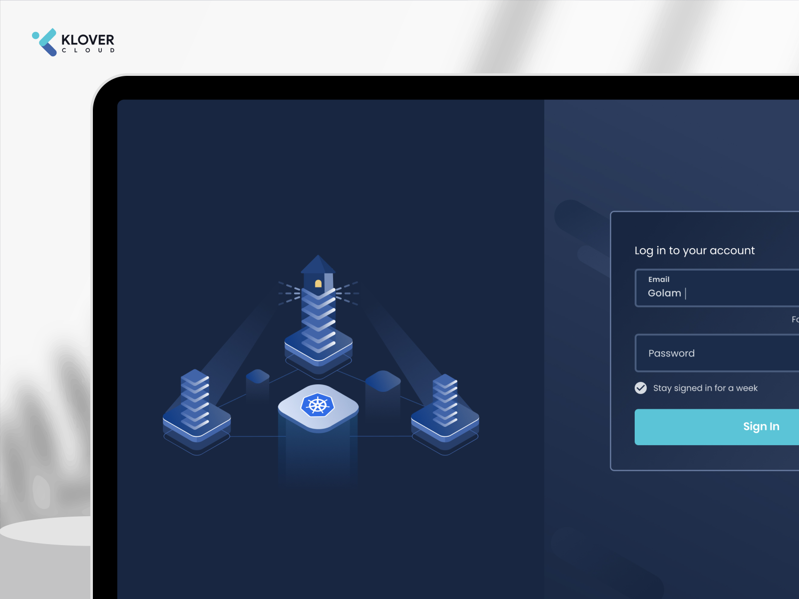 Admin Login - LightHouse illustration by Raf Redwan on Dribbble