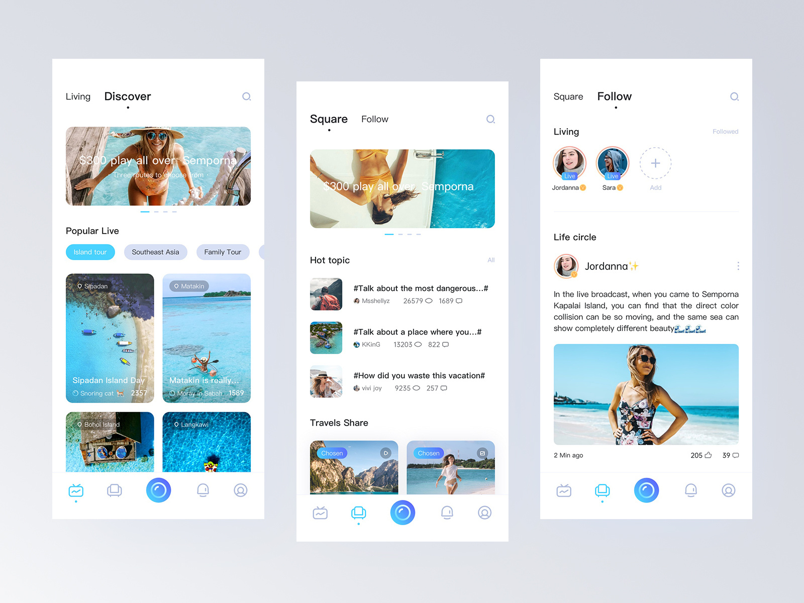 Travel live page design 02 by zZ on Dribbble