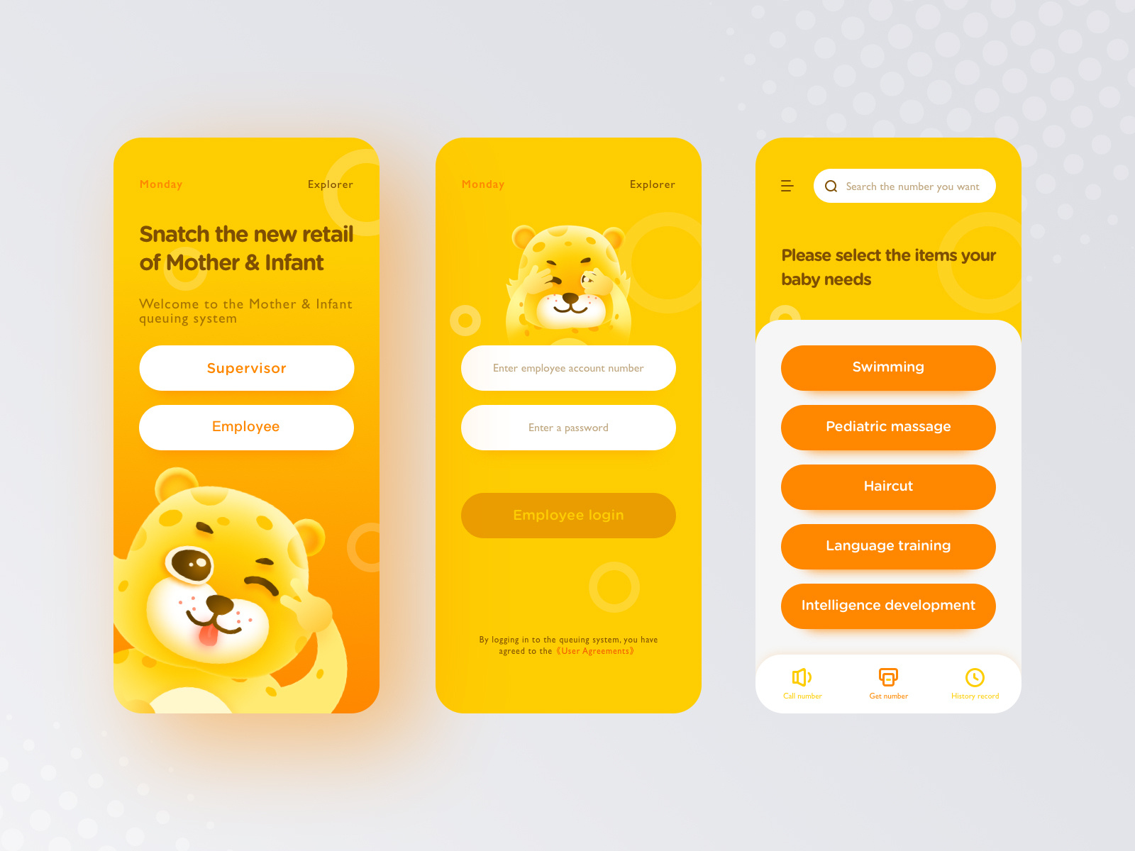 Interface Design of Mother & Infant Queuing System by zZ for Top Pick ...