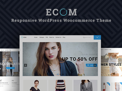 ECOM - Responsive WordPress Woocommerce Theme by Neo Nguyen on Dribbble