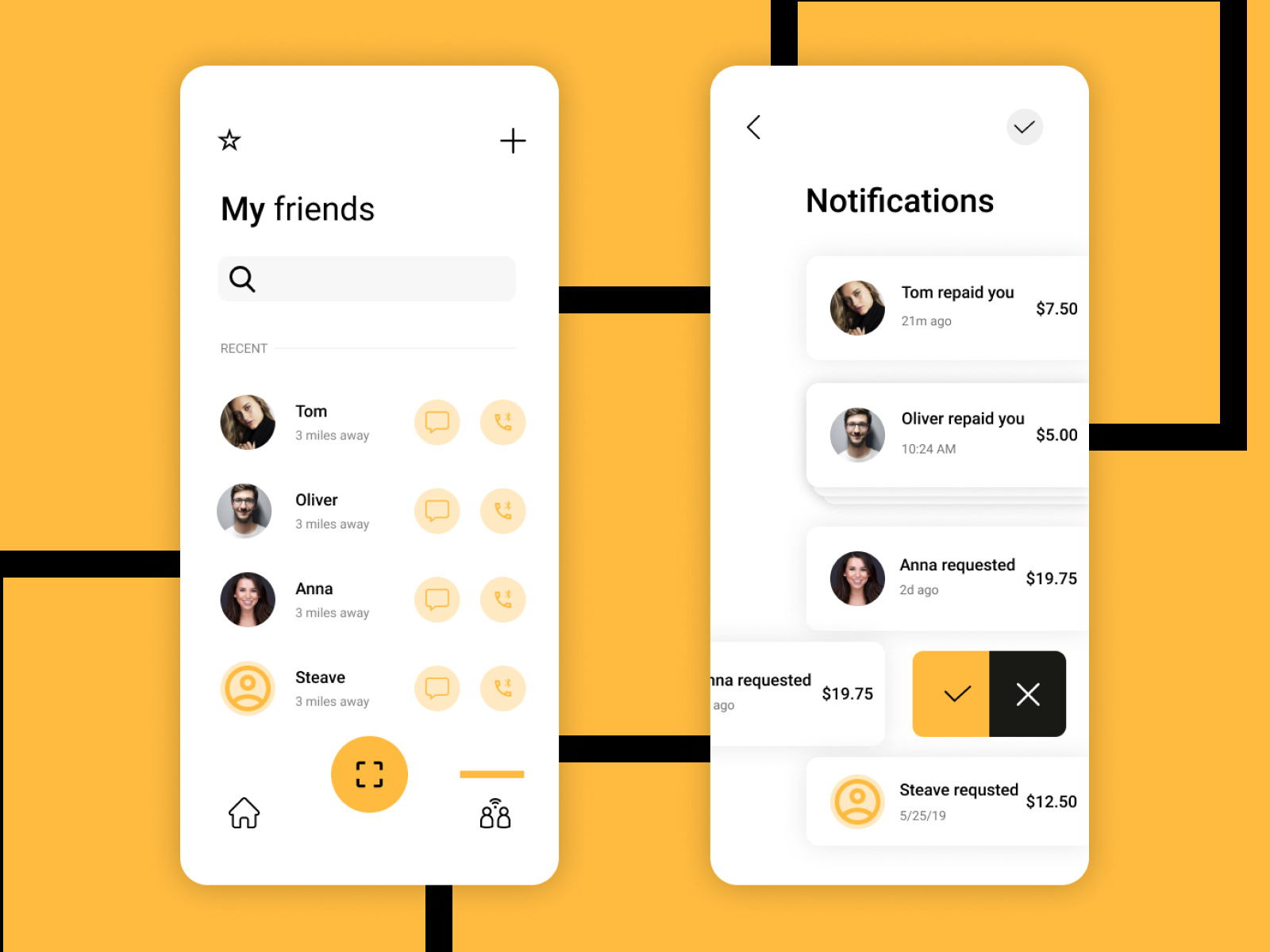 Social Media Mobile App Design by Ashar on Dribbble