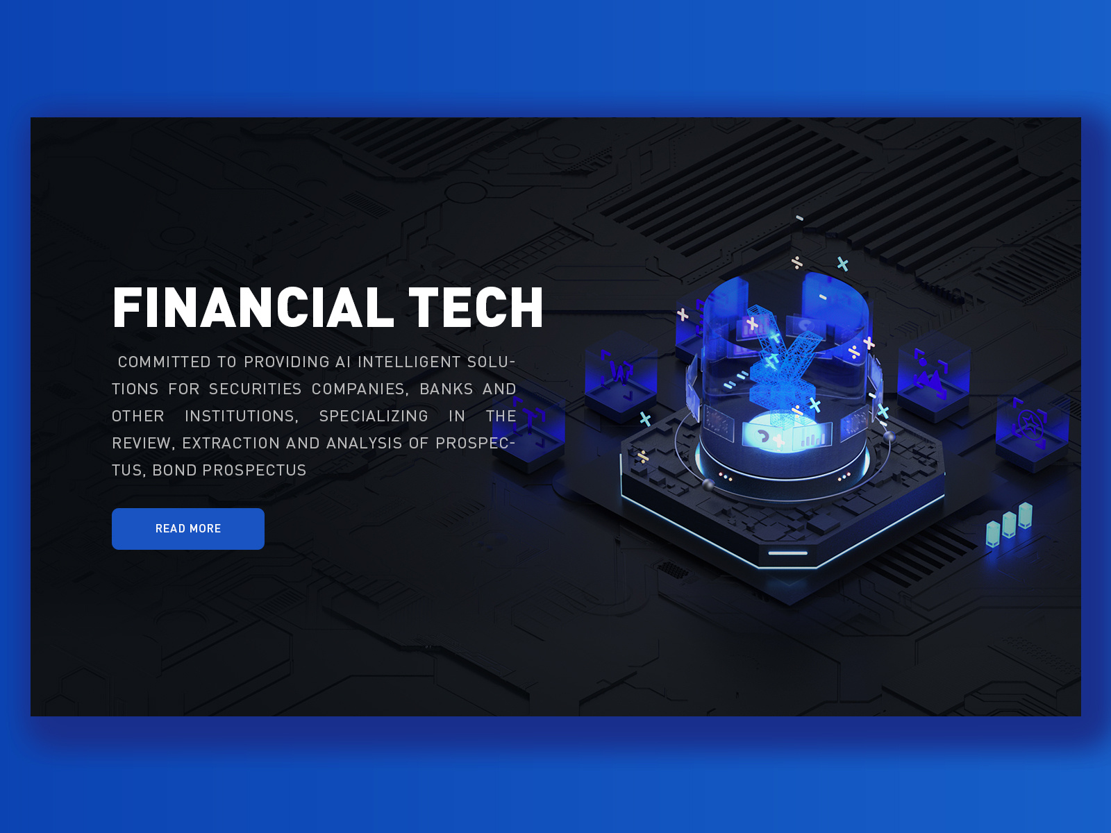 Financial technology by jinoq on Dribbble