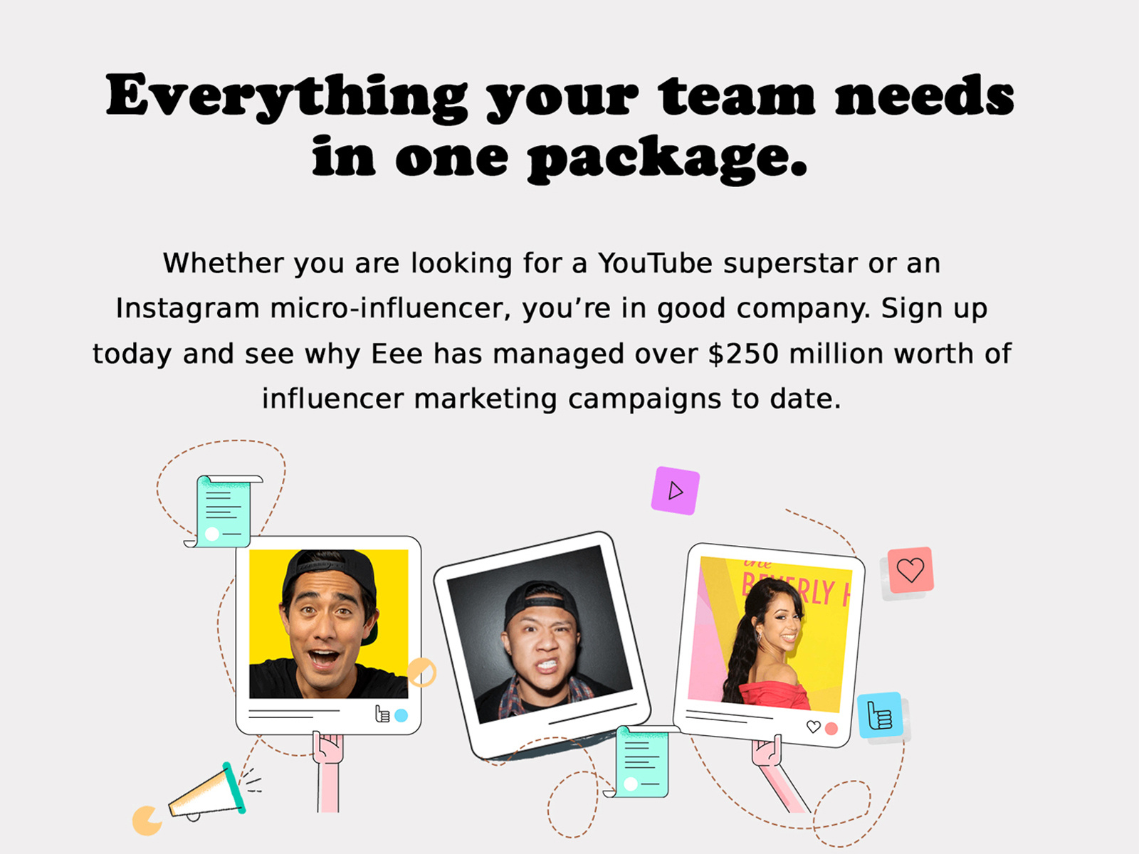 Influencer Website Mockup Design by iOTA UI/UX - Websites | Apps on ...