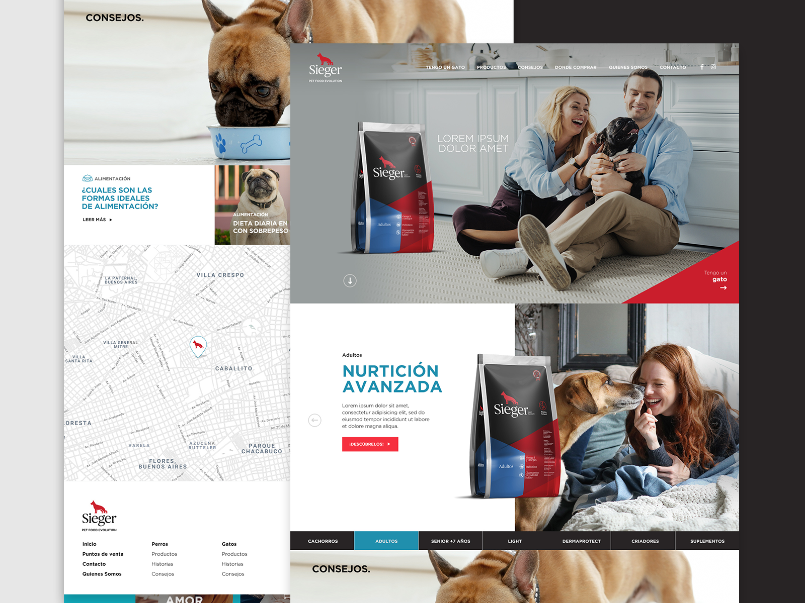 Pet Supplies Web version 2 by Sebastian Roach on Dribbble