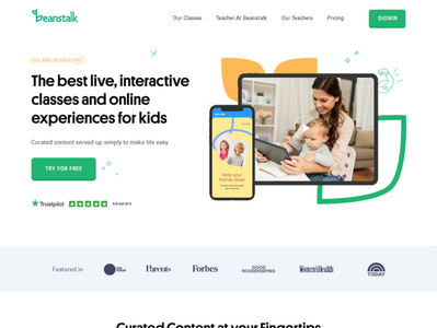 Beanstalk by E2developers on Dribbble