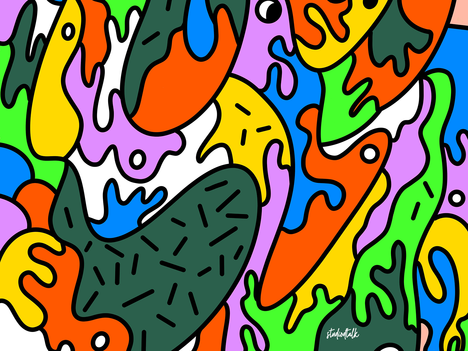 Abstract Illustration by studiodtalk on Dribbble