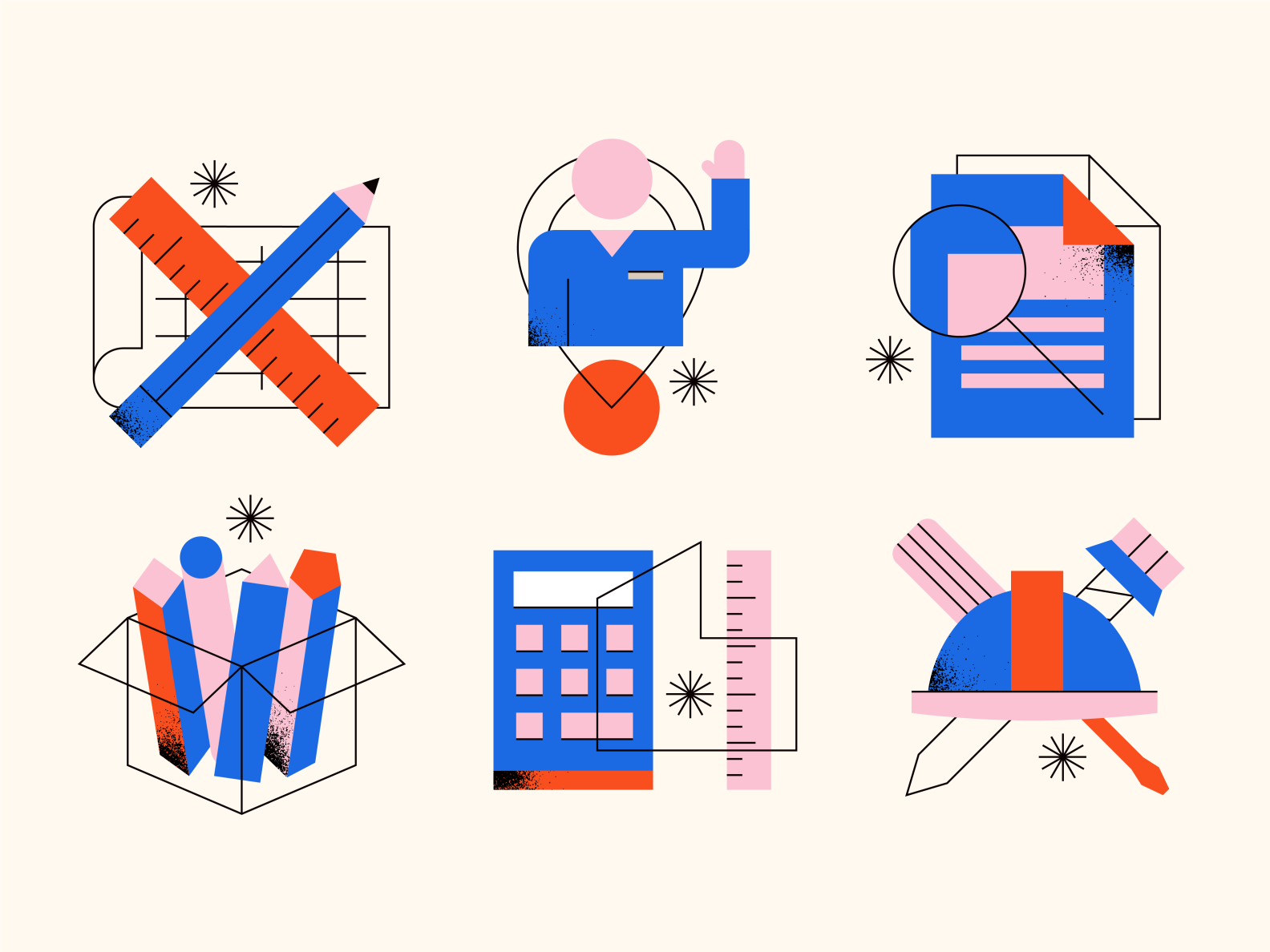 Building Products Icons by Ray Dak Lam on Dribbble