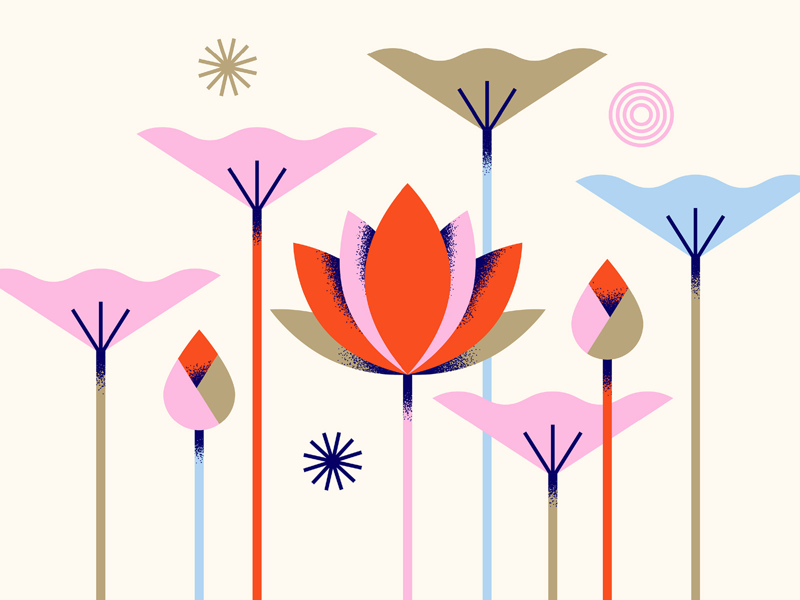 Lotus Graphic