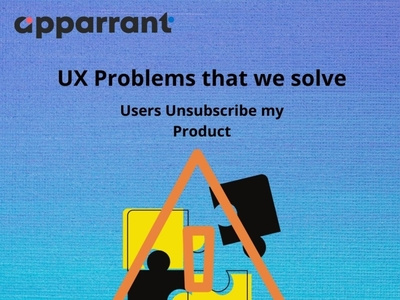UX Problems that we solve. by Apparrant UX Design Agency on Dribbble