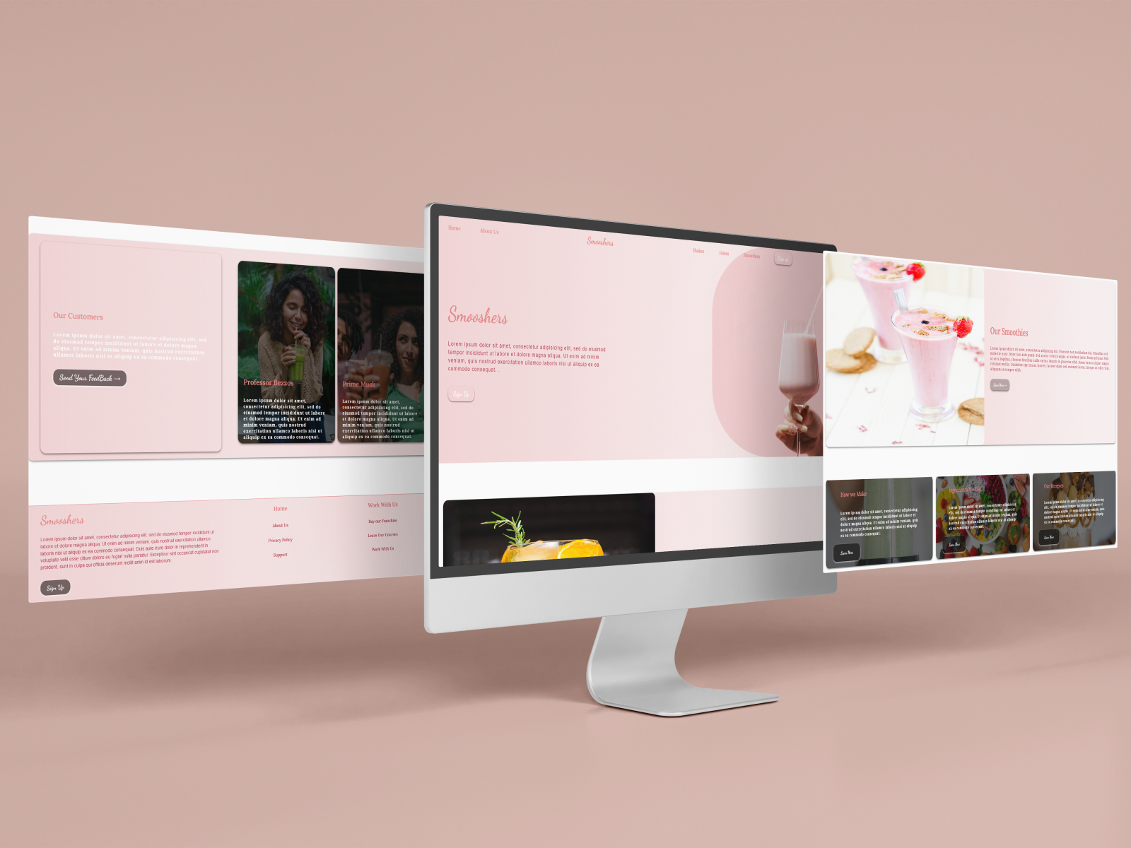 Smooshers Website by Narshnix Webworks on Dribbble